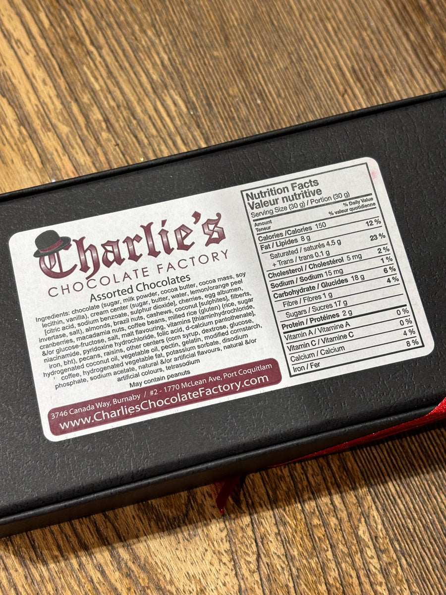 8 x Artisan Chocolates by Charlie’s Chocolate Factory – Port Moody Flowers