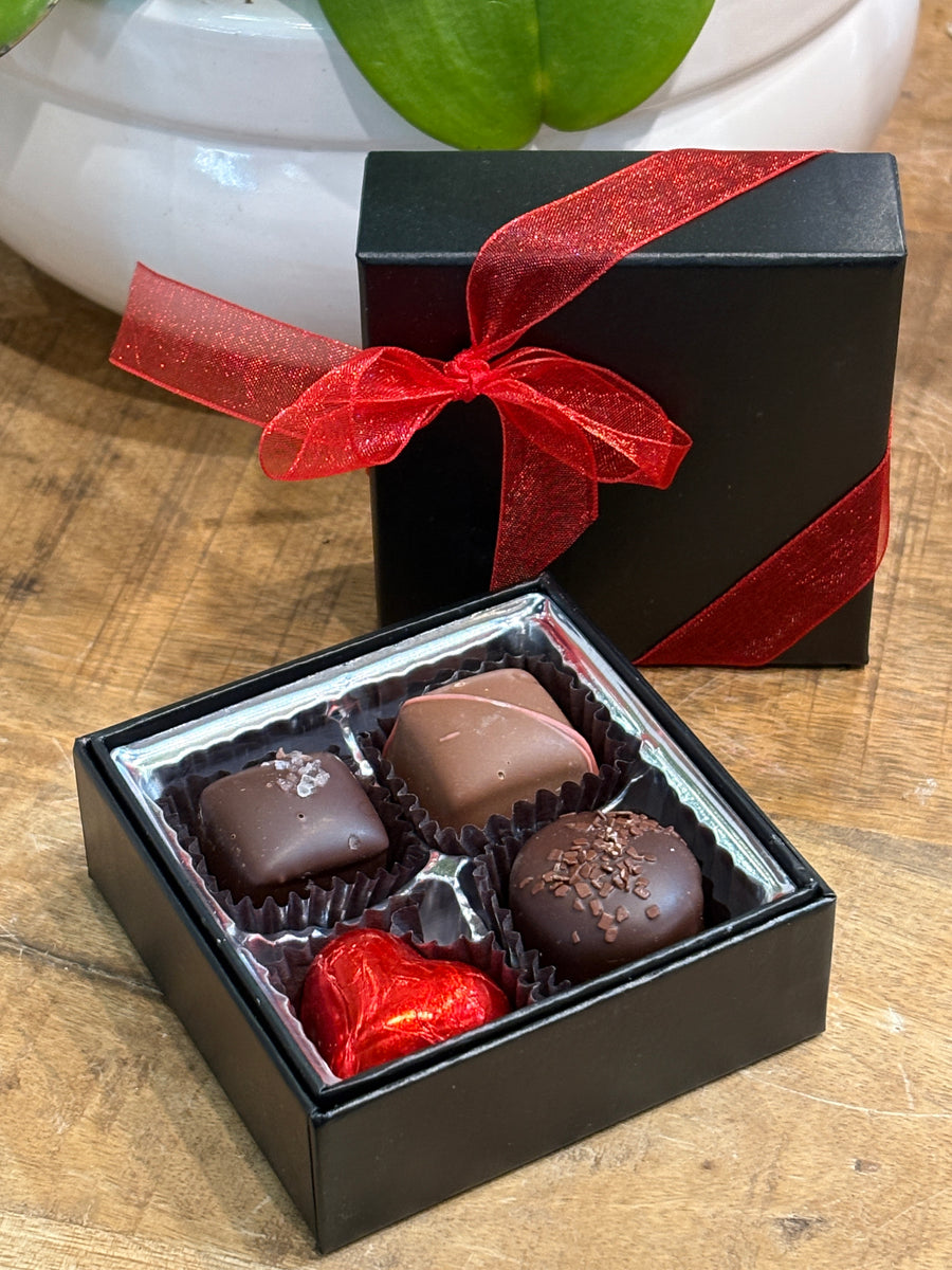 4 piece Artisan Chocolates by Charlie’s Chocolate Factory – Port Moody ...